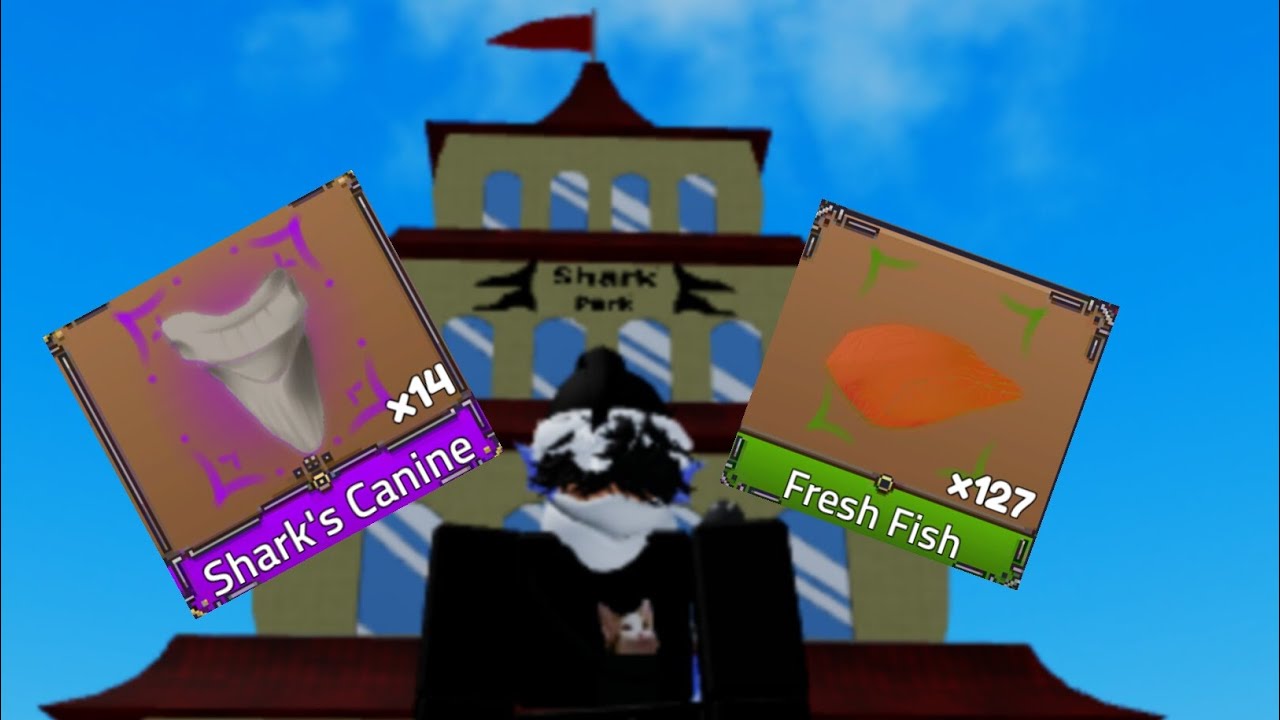 How to Afk grind fresh fish/shark canines for MOBILE AND COMPUTER ...