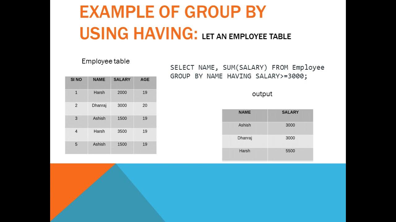 grouping and join - YouTube