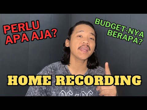 YANG DIPERLUKAN BUAT BIKIN HOME RECORDING DI RUMAH & BUDGET-NYA