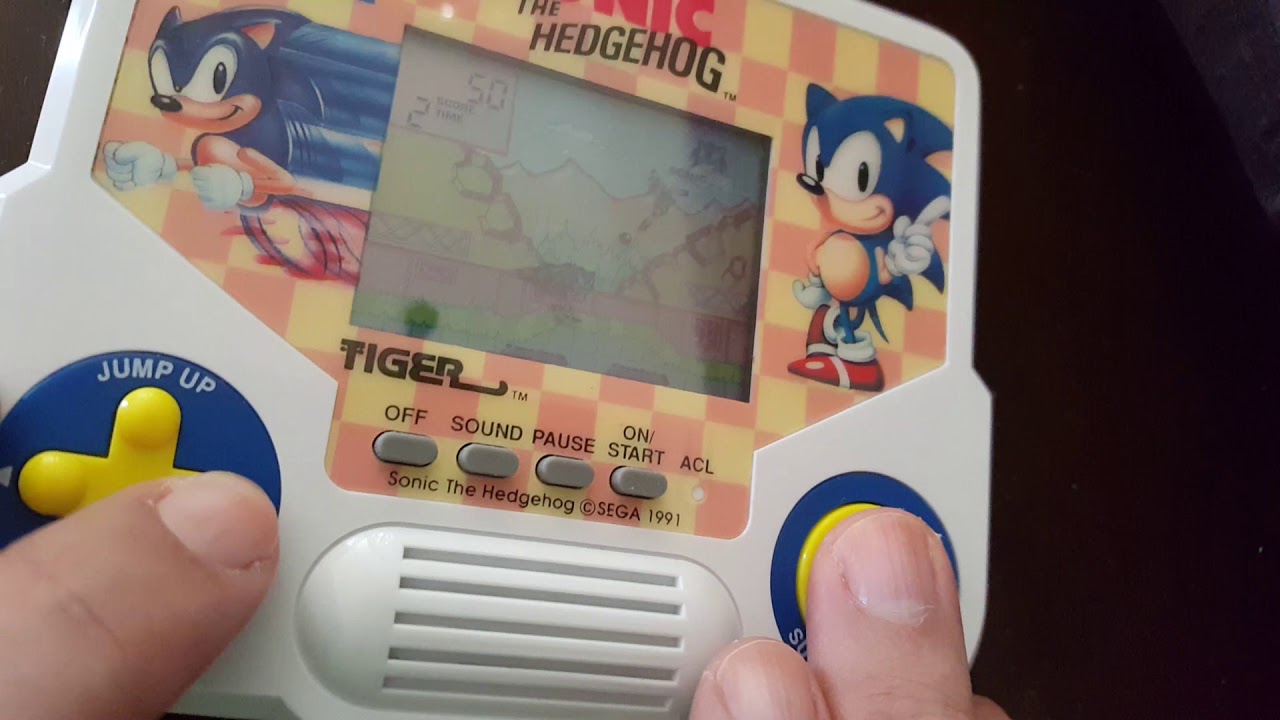 All the Sanics - 20 - Sonic the Hedgehog (lcd) - electronic no. 1 - YouTube