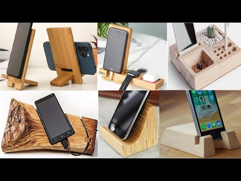 Handmade Wooden Phone Stands design ideas for Profitable & Full of ...