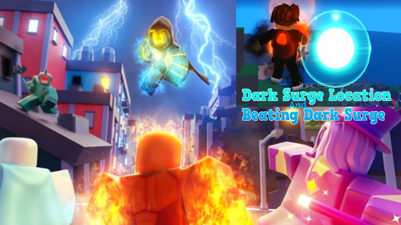 How To *Find* And Beat Dark Surge (Roblox Power Sim 2) - YouTube