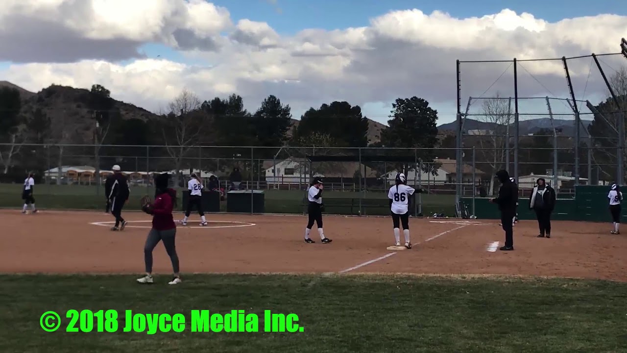 20180227 · Vasquez Varsity Softball Scrimmage · 93510 - YouTube
