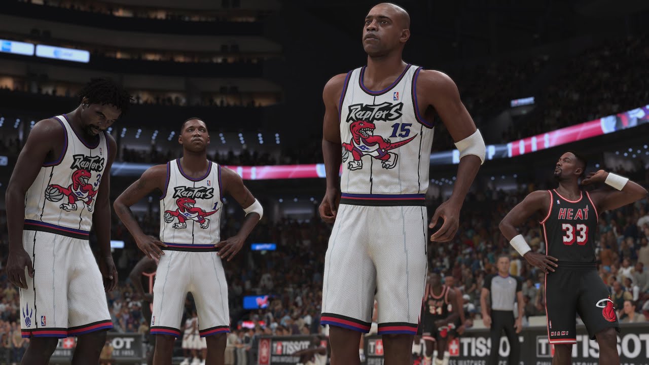 NBA CLASSIC 1997 MIAMI HEAT vs 2000 TORONTO RAPTORS NBA 2K24 GAMEPLAY ...