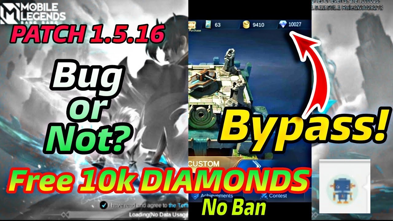HOW TO GET FREE DIAMOND IN ML | 10k DIAMONDS BYPASS |MLBB by ESPRAYT ...