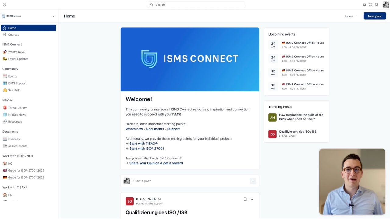 ISMS Connect Product Demo - YouTube