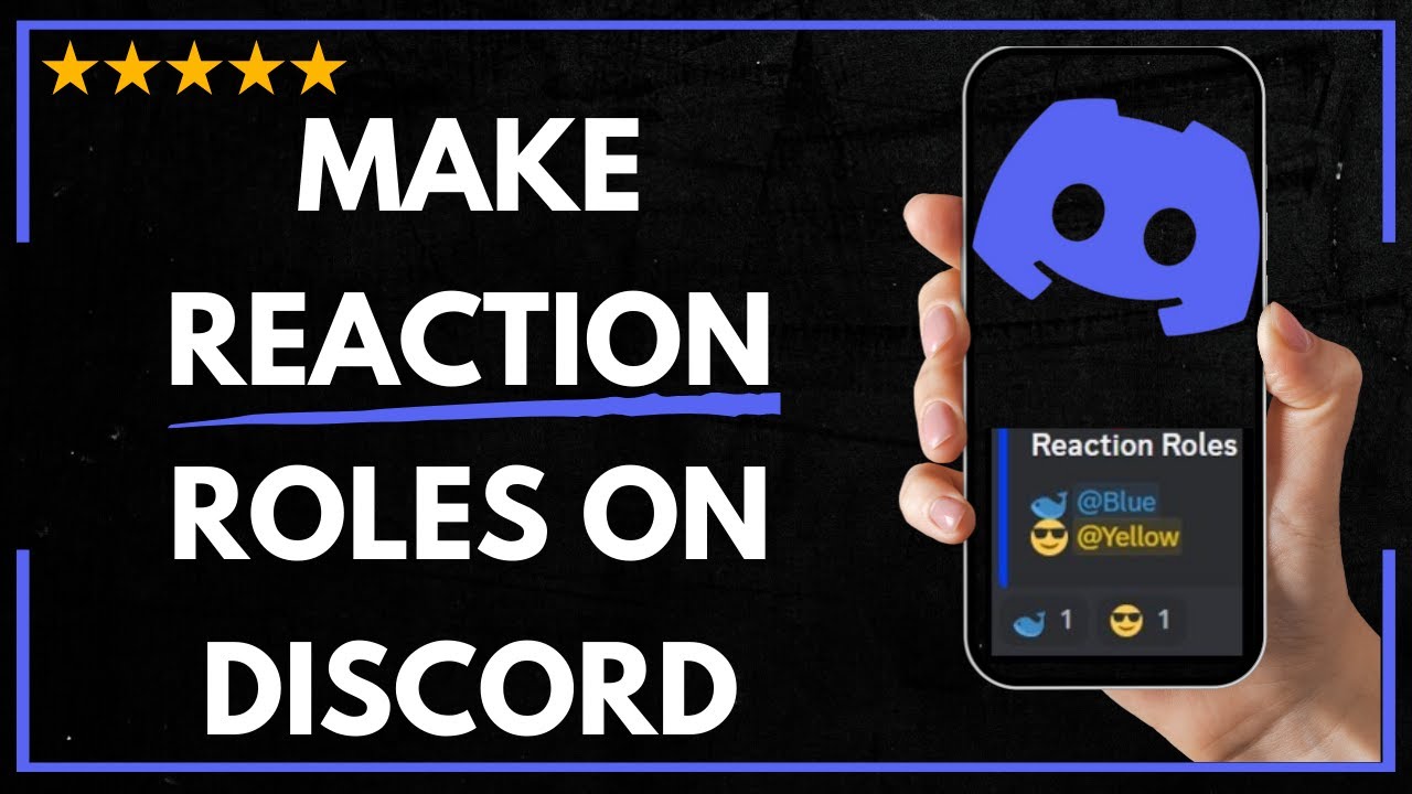 How to MAKE REACTION ROLES ON DISCORD - FULL GUIDE 🚀 😱 - YouTube