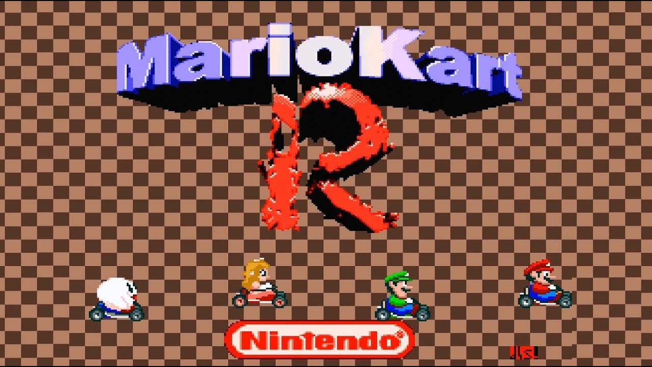 Mario Kart R / snes - YouTube