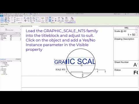 Revit Learning Experience #5 - Add Graphic Scales to Titleblock - YouTube