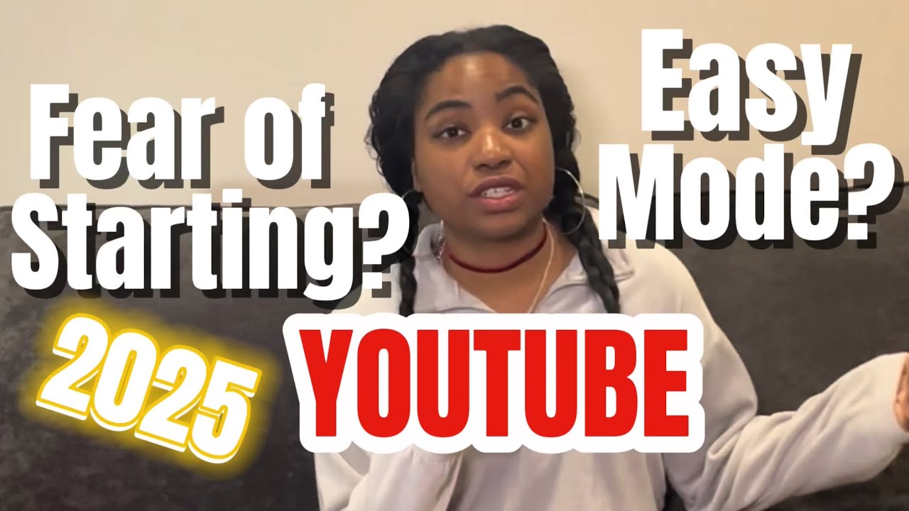 scared to start youtube? should you keep going?easy mode, not lazy mode ...
