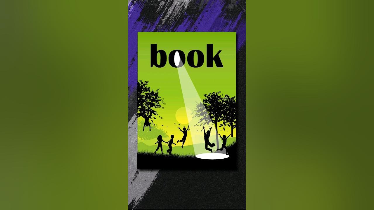 how to create Book cover in illustrator - YouTube