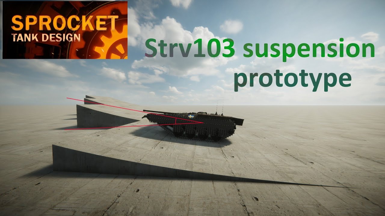 Sprocket Strv103 suspension Test - YouTube