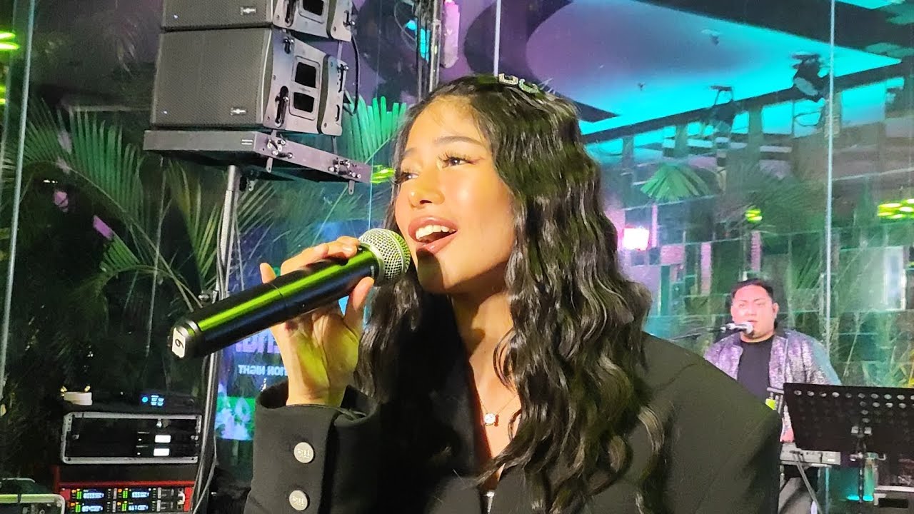 Gigi and The GG Vibes - I Love You Always Forever live at PLDT SMART ...