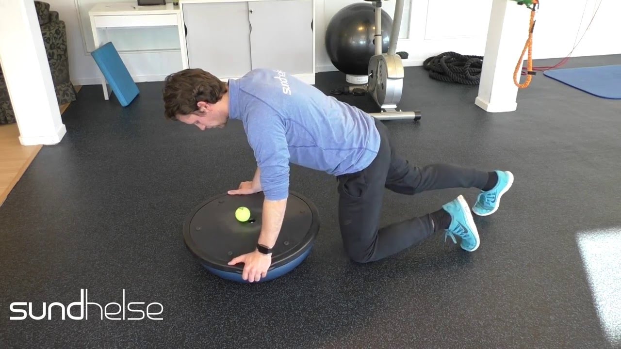 Skulder Stabiliserings Øvelse for Rotator Calf Muskelaturen - YouTube