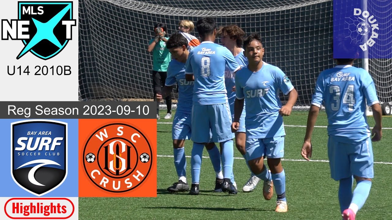 Bay Area Surf 10B 3-1 Woodside Crush 10B | MLS Next U14 | 2023-09-10 ...