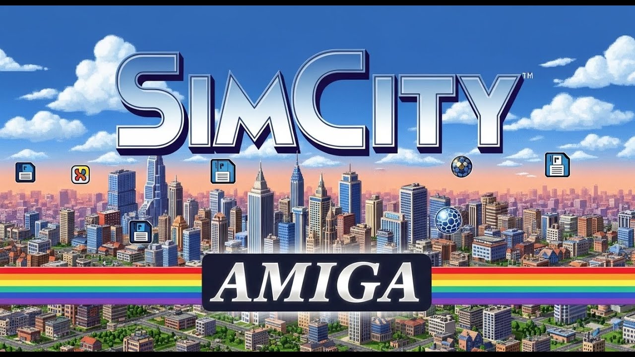 SimCity - Amiga (Gameplay) - YouTube