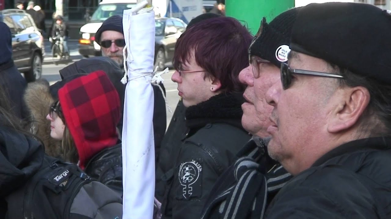 Professional Agitator Doug Johnson Hatlem Leads FTP Chants! - YouTube