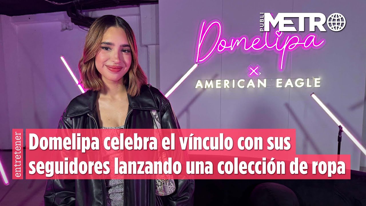 Domelipa celebra el vínculo con sus seguidores lanzando una colección ...