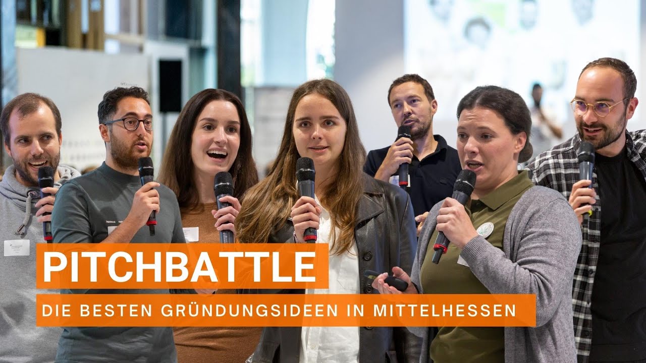 Pitchbattle meets Gründungsmesse - Die besten Ideen aus Mittelhessem ...