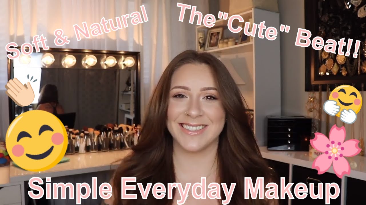 Simple Everyday Makeup Tutorial | Roxanne Bourbon - YouTube