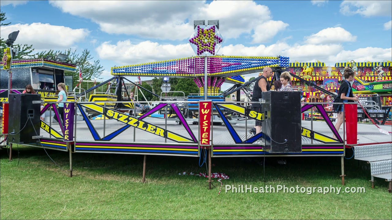 Armstrongs Fun Fair, Highfields Park, Beeston, Nottingham 25th August ...