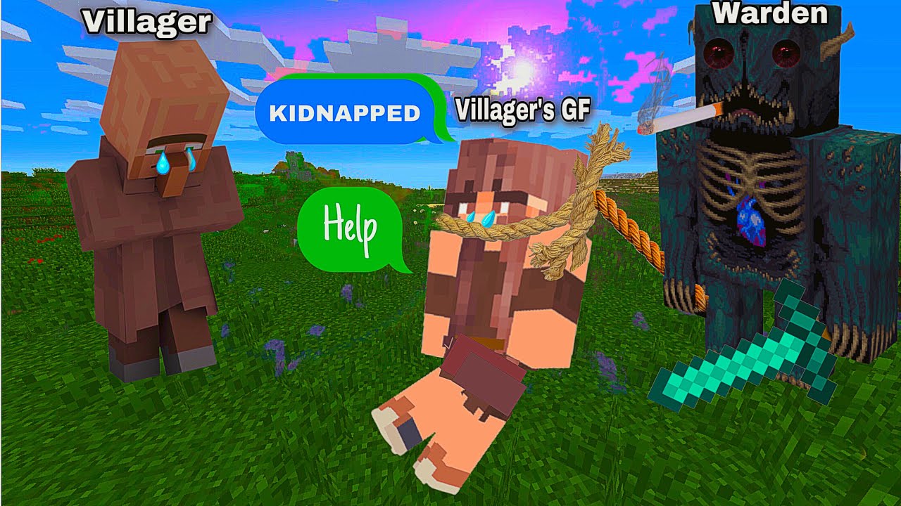 Villager’s GIRLFRIEND is kidnapped 😲 | MINECRAFT | Progang gaming - YouTube