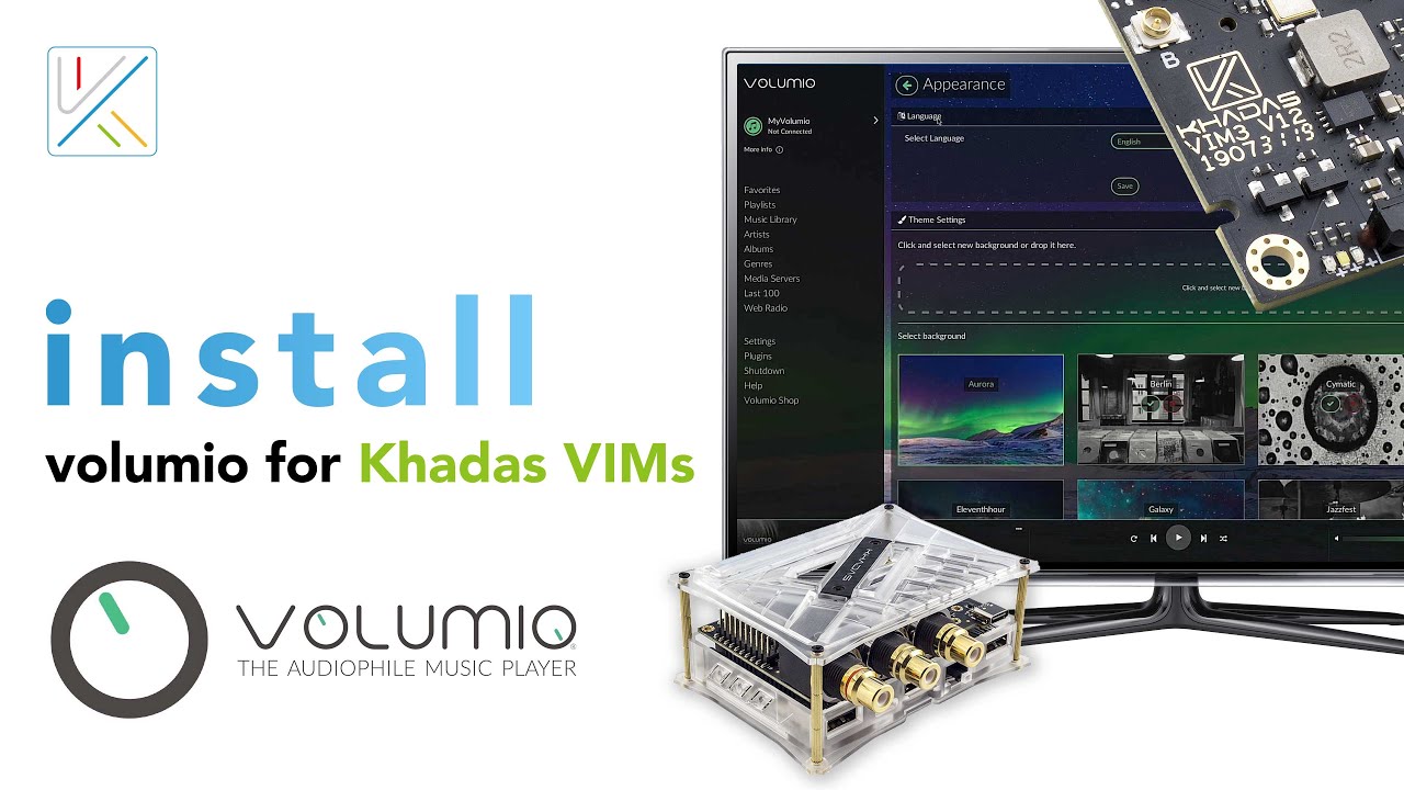 I am confused. Is there an offical KHADAS Volumio image available for VIM3L? - VIM3 - Khadas ...