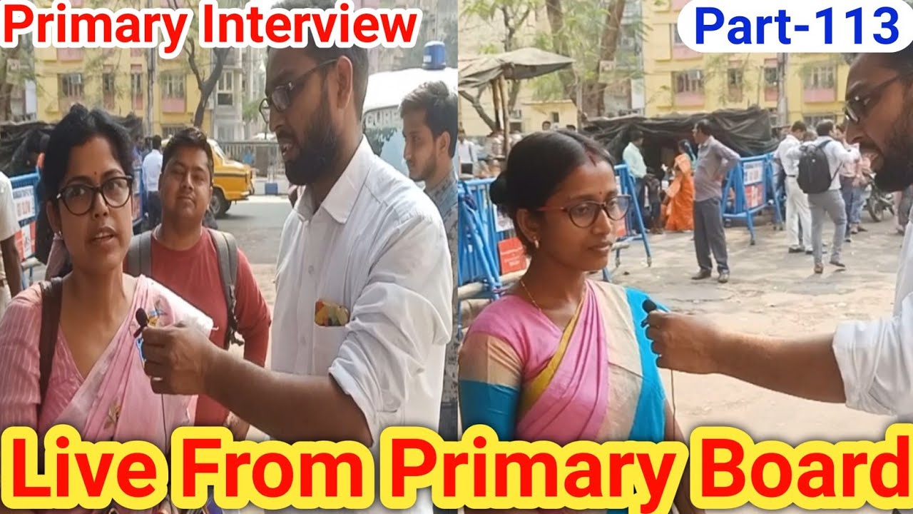 WB Primary Teacher Interview-2017 & 2014| Live From Primary Board ...