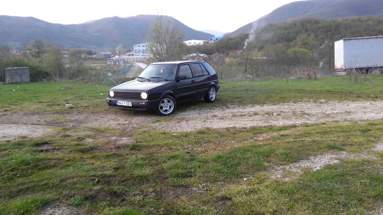Golf 2 crazy drift - YouTube