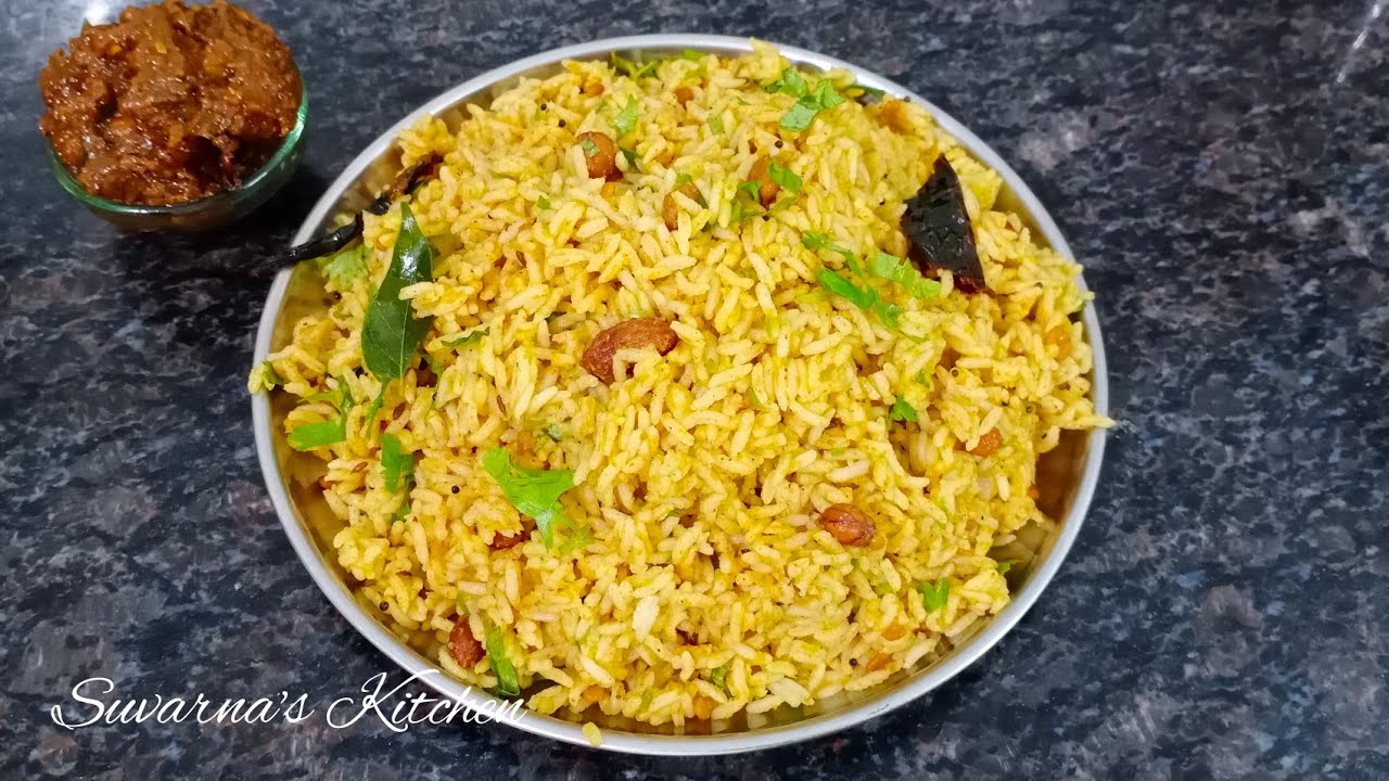 Puliyogare Rice Recipe | Tamarind Rice | Karnataka Special Recipe By ...