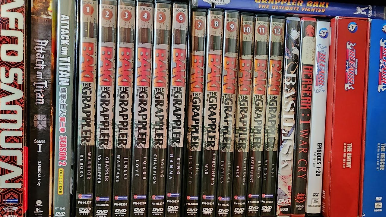 My Full Anime DVD Collection *2025* - YouTube