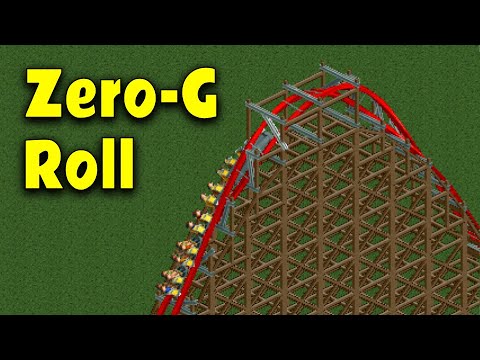 Zero G-Rolls, Medium Loops, & Large Corkscrews in RollerCoaster Tycoon 2 - YouTube