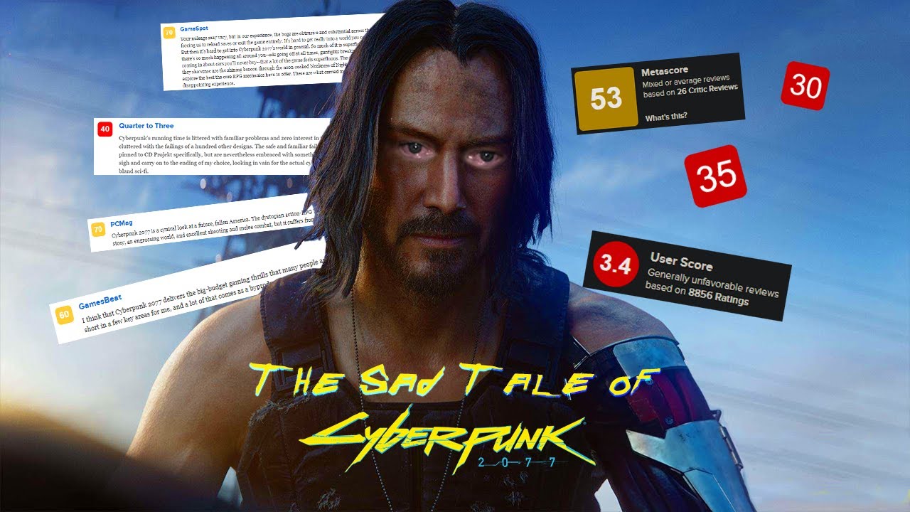 The SAD Tale Of Cyberpunk 2077 - YouTube