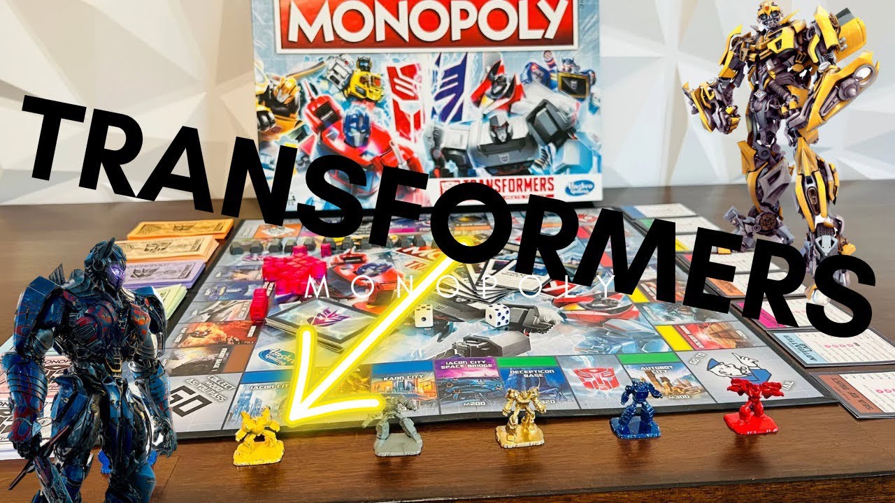 Transformers Monopoly Board Game Review - YouTube