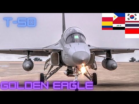 South Korea's T-50 / FA- 50 Golden Eagle! The No 1 Selling Light Attack Aircraft In The World ...