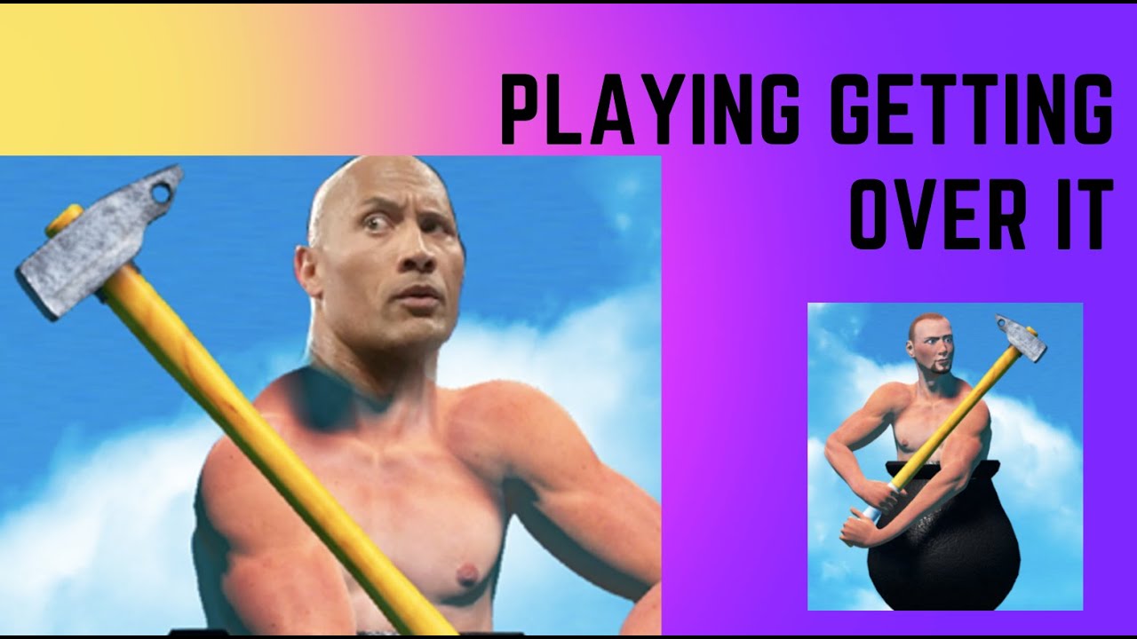 Playing Getting over it mods - YouTube