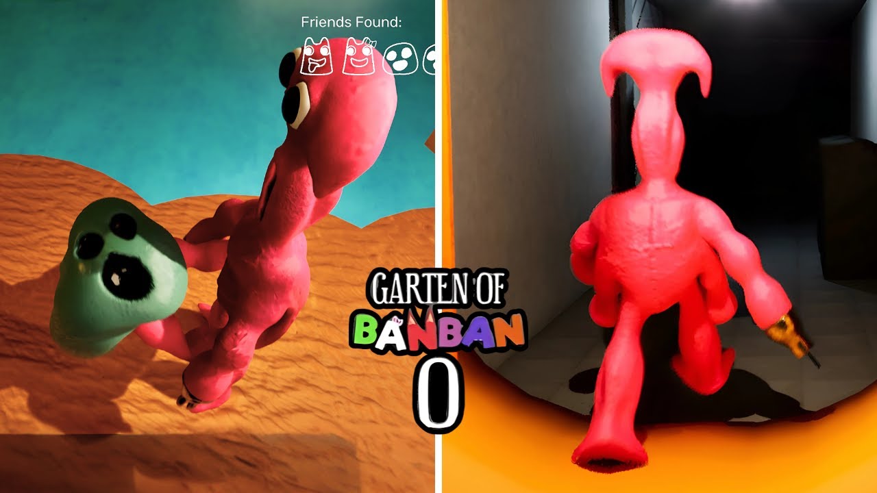 Garten of BanBan 0 - Syringeon catch Givanium Blob Behind The Scene ...