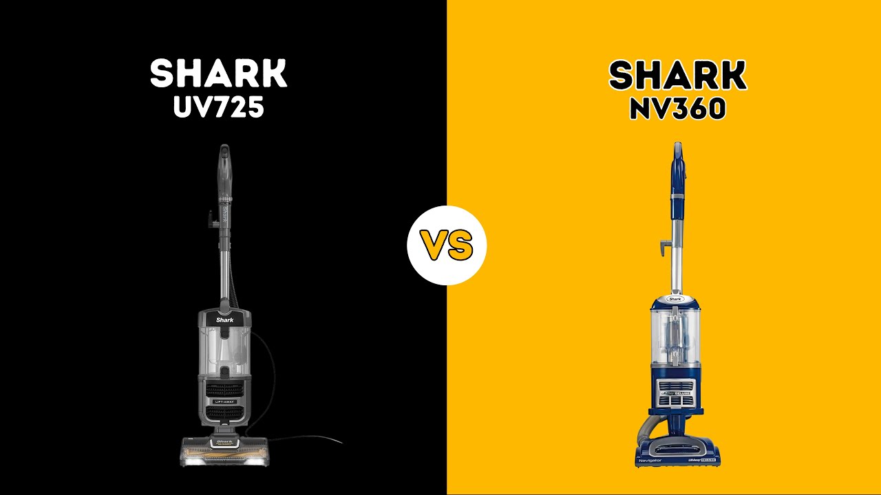 ⭐ SHARK UV725 VS SHARK NV360 ⭐ | COMPARISON - YouTube