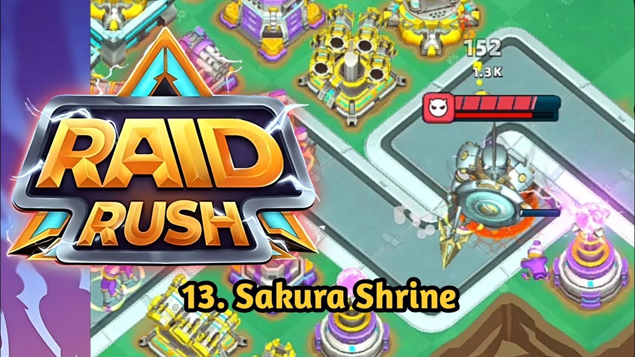 Raid Rush: Tower Defense TD - Sakura Shrine - YouTube