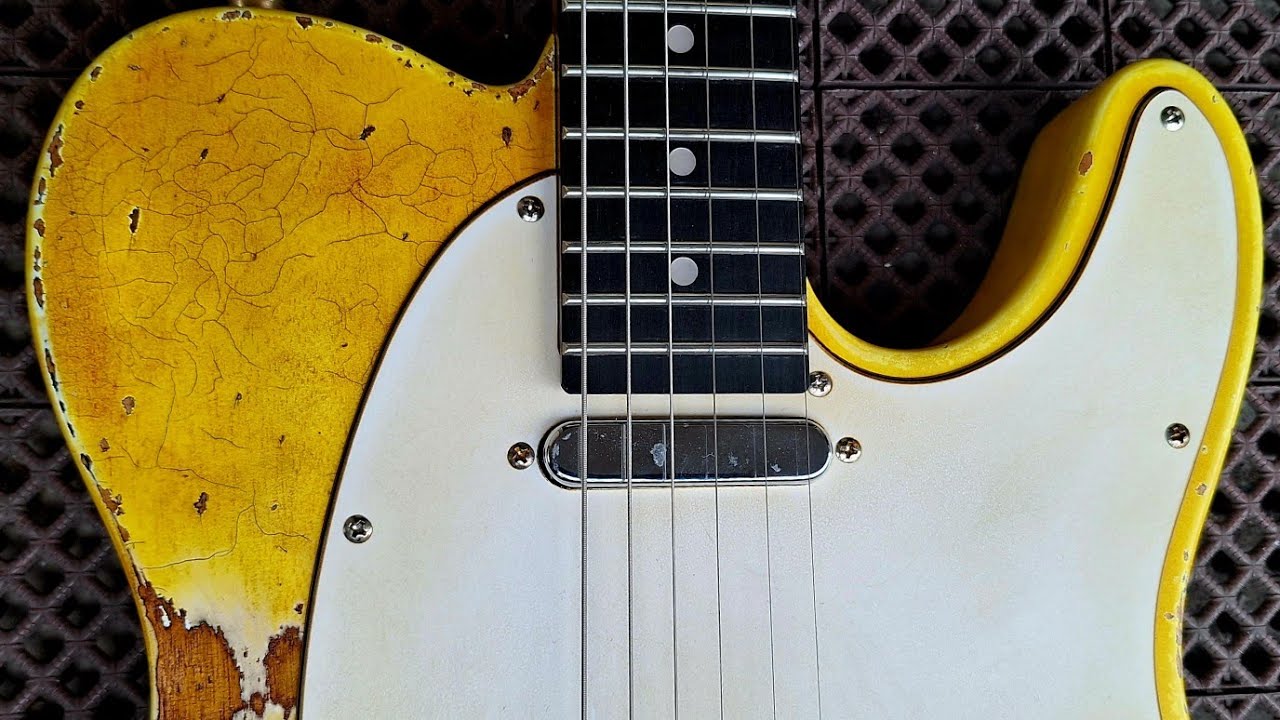 (SOLD)partcaster telecaster kit relic demo(reverb link) - YouTube