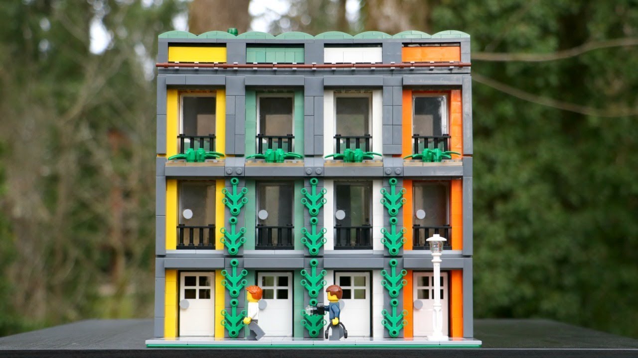 Custom LEGO Modular Beachside Vacation Condos (Infinity Pool & MORE ...