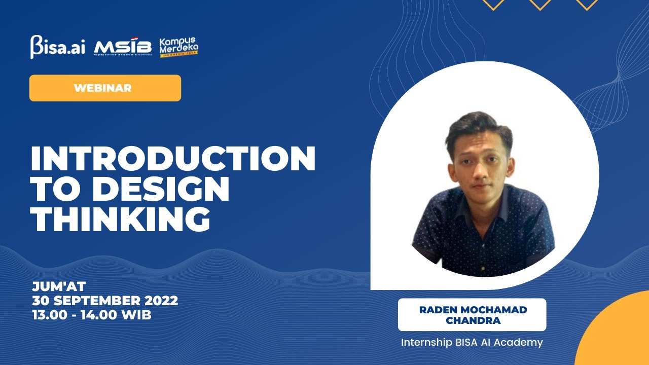Introduction to Design Thinking | Raden Mochamad Chandra 300922 - YouTube