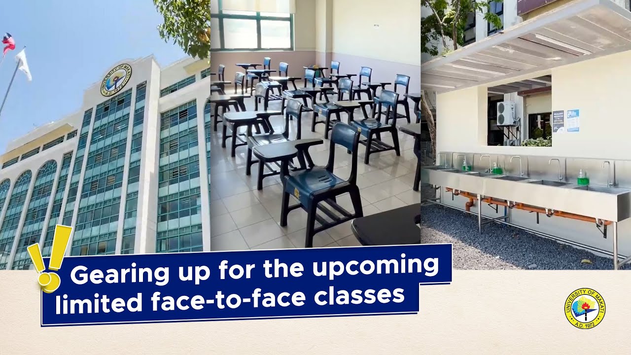 UMak gears up for the upcoming limited face-to-face classes - YouTube