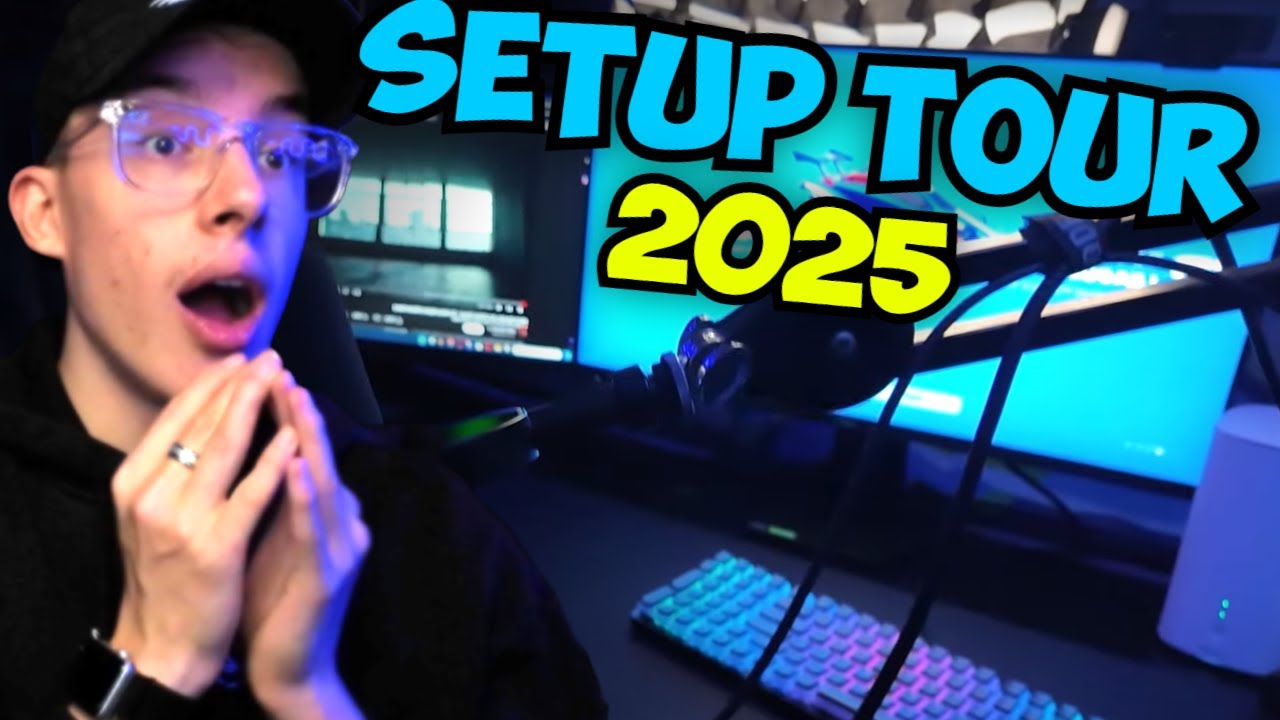 Můj vysněný setup | Setup tour 2025 - YouTube