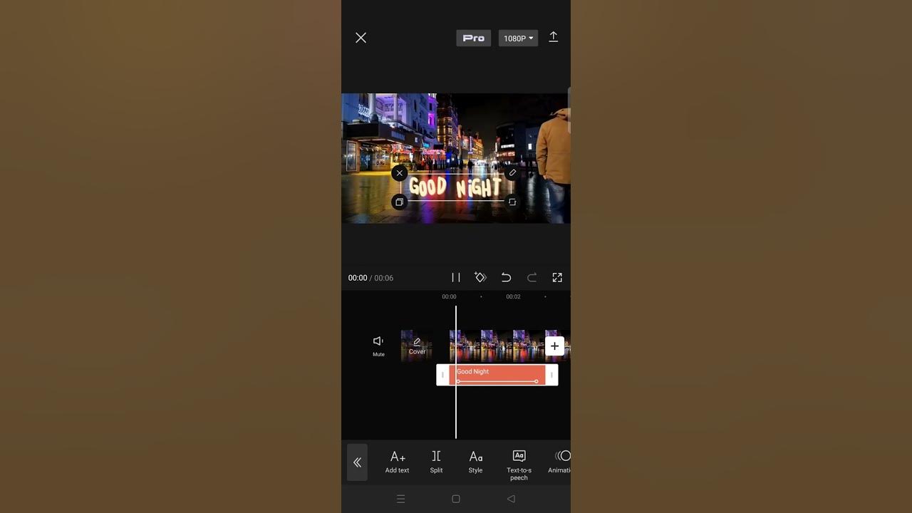 How to Animate Your Text in a Video with the Floating Animation on CapCut? Text Animation ...