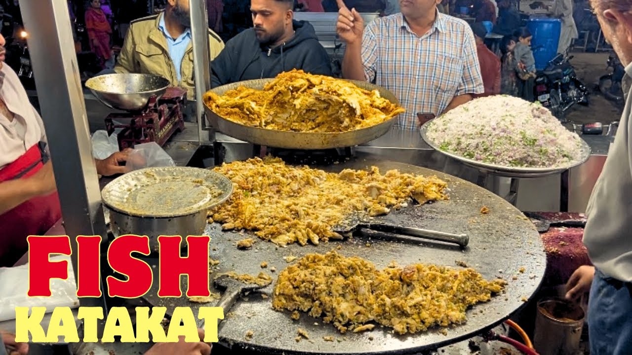 Tawa Fish Fry | 5000+ Kg Fresh Fish Katakat- Street Food Fried Fish ...
