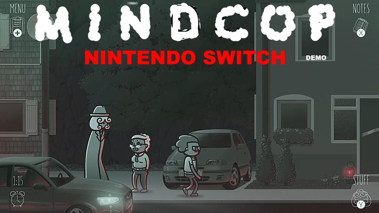 Mindcop - Nintendo Switch release demo - solve the crime - YouTube
