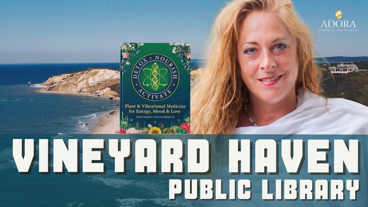 Adora Winquist Interviews at Martha's Vineyard on her DNA Book - YouTube