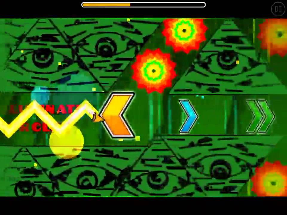 MLG SWAG CIRCLES CONFIRMS THAT GEOMETRY DASH IS ILLUMINATI! - YouTube