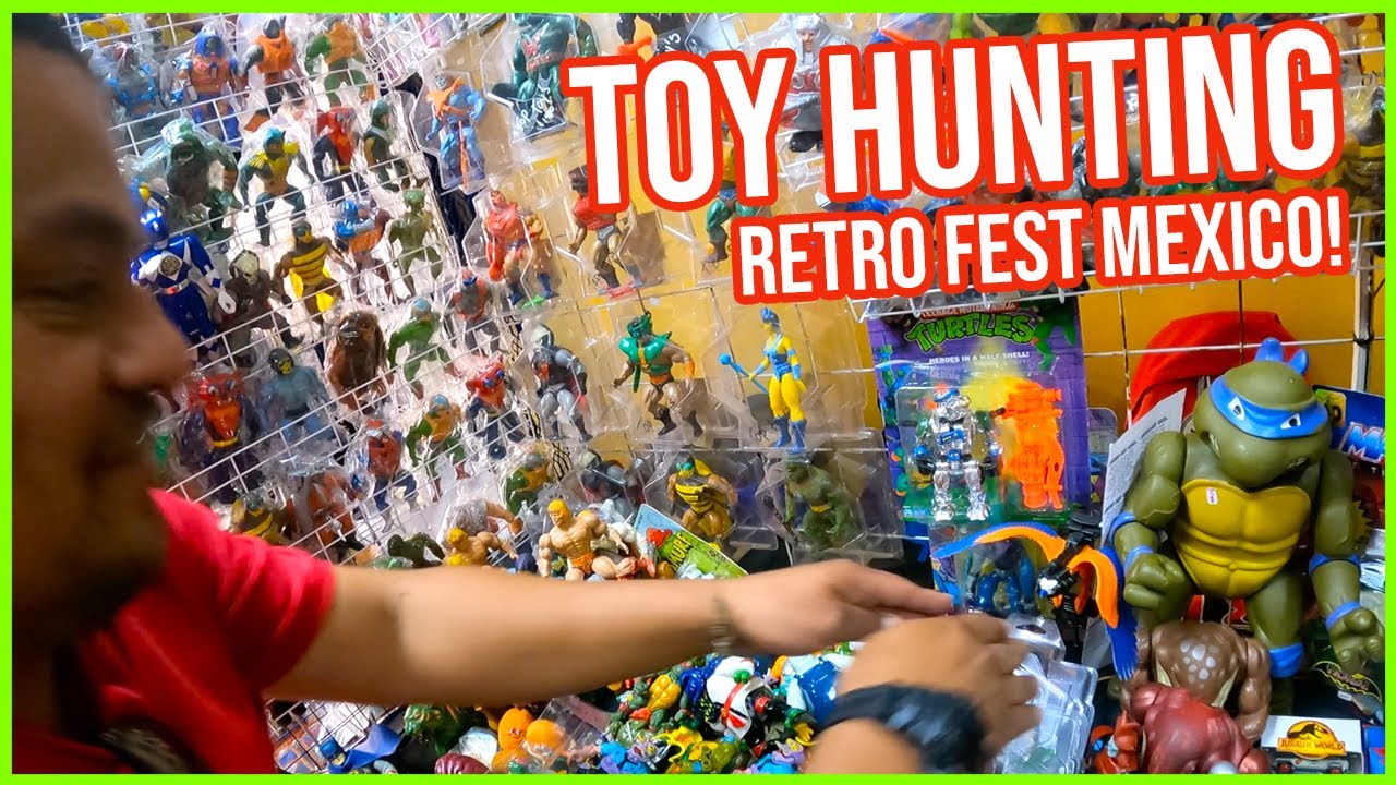 Retro Fest Mexico Toy Hunt! TMNT, Top Toys MOTU, Duckula ...